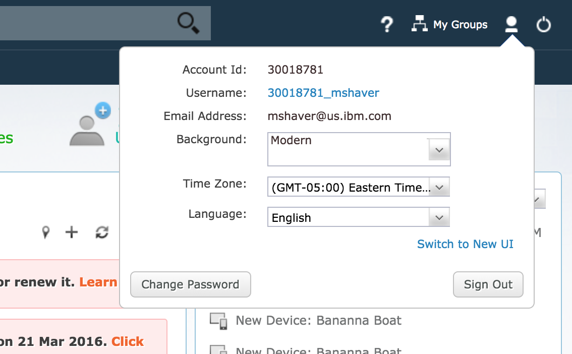 Introducing The New MaaS360 Admin UI