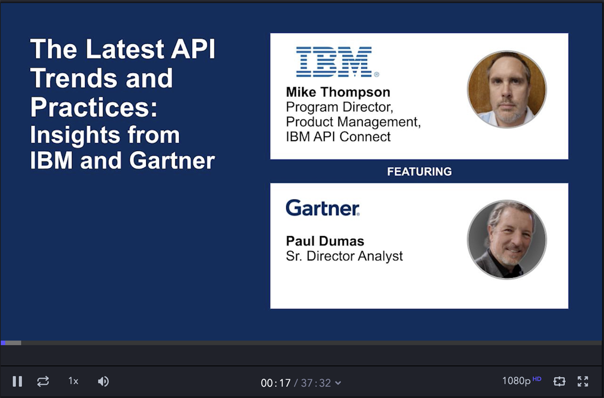 Explore the API Management Webinar series
