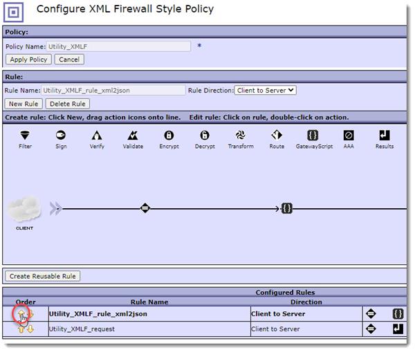 Recipe: DataPower: Basic XML Firewall Utility Service
