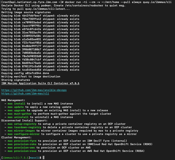 Maximo Application Suite Automation Tooling