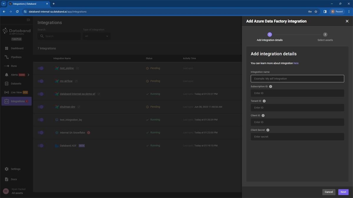How to Monitor and Observe Azure Data Factory (ADF) with IBM Databand