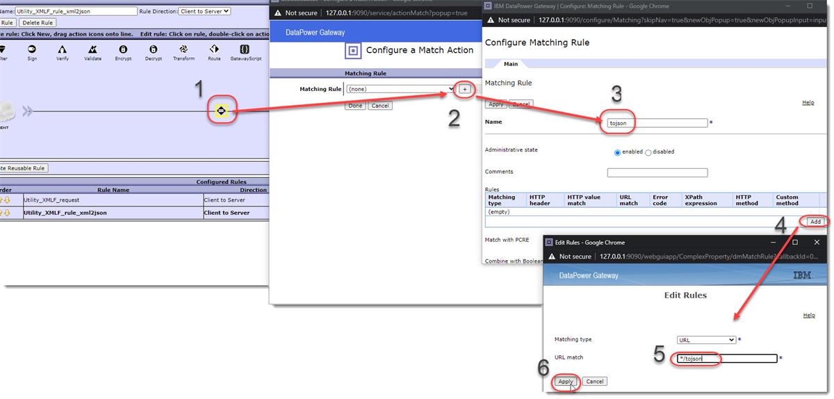 Recipe: DataPower: Basic XML Firewall Utility Service