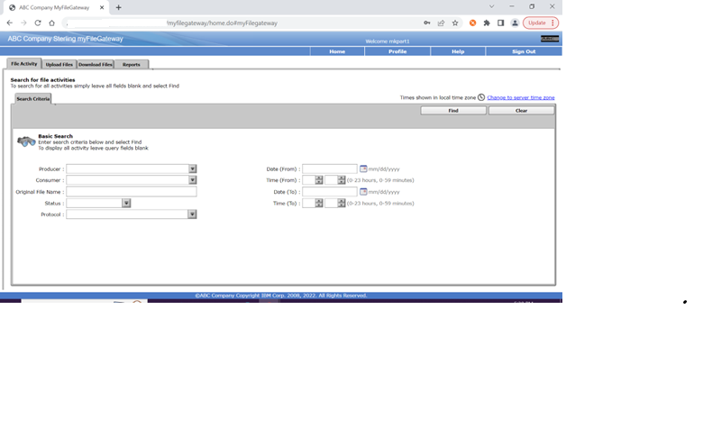 Rebrand IBM Sterling File Gateway and myFileGateway User Interface in Certified Container ...