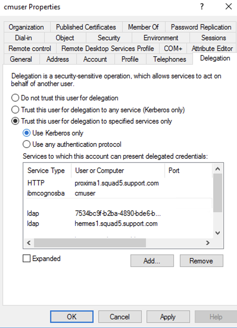 Cognos Analytics: Configuring Single-Sign-On Authentication With ...