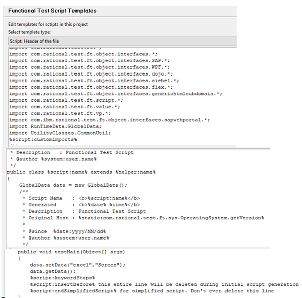 Tips & Tricks RFT: Test Scripts with Hardcoded values