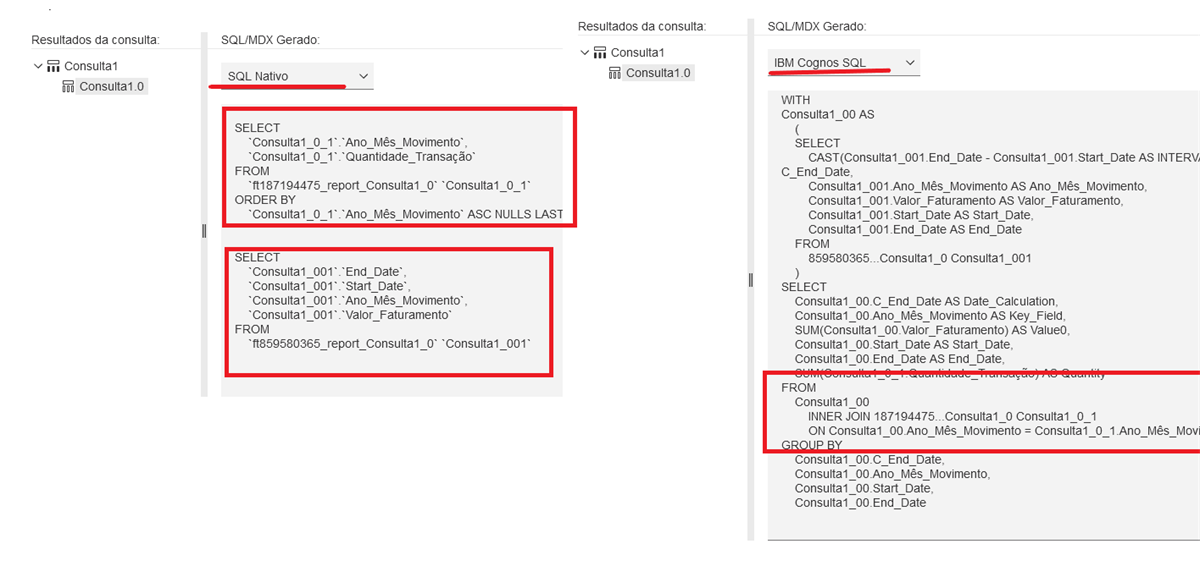 Block Local Query Processing | Cognos Analytics