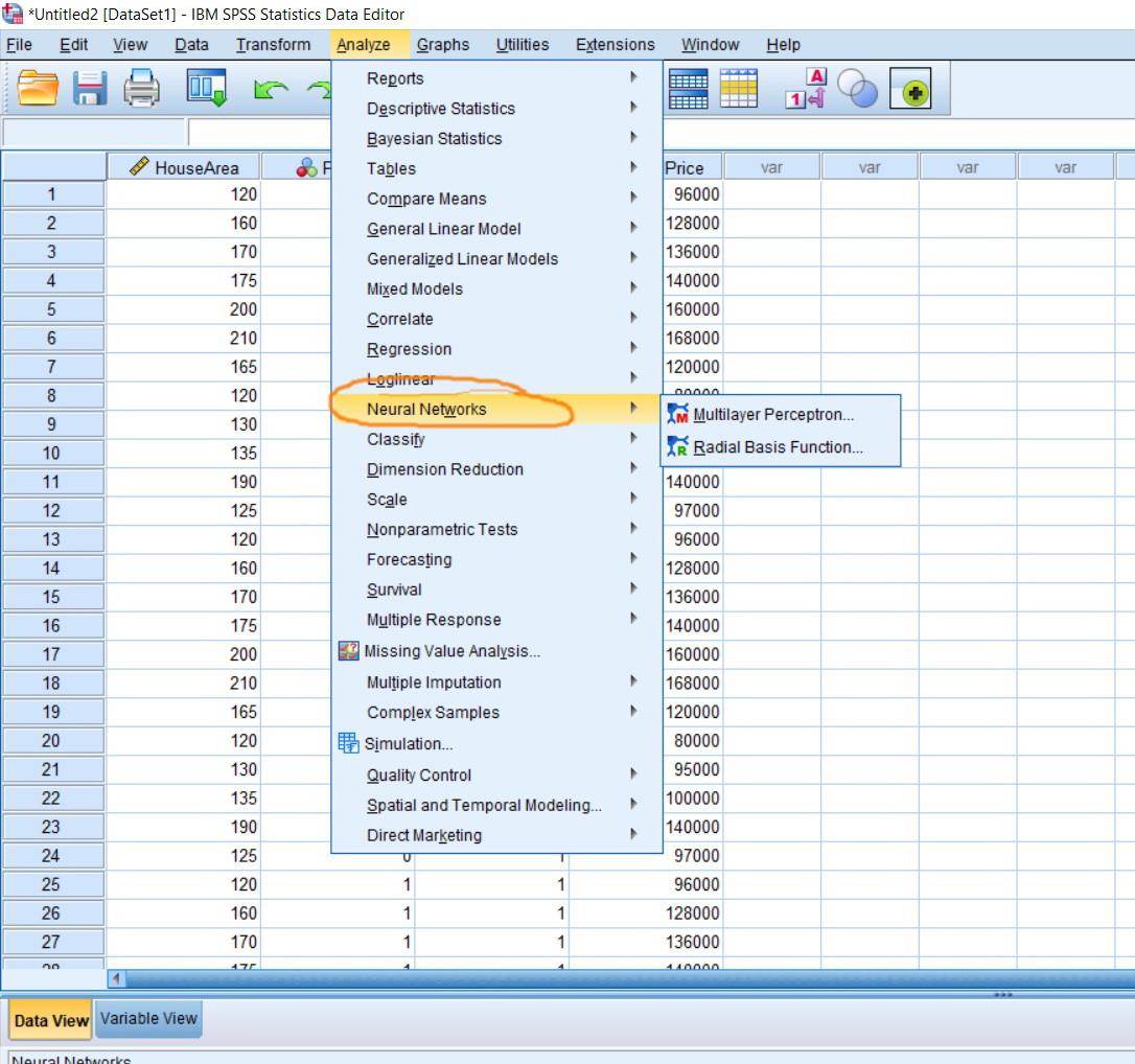 SPSS 26: What is the difference between the regression and neural ...
