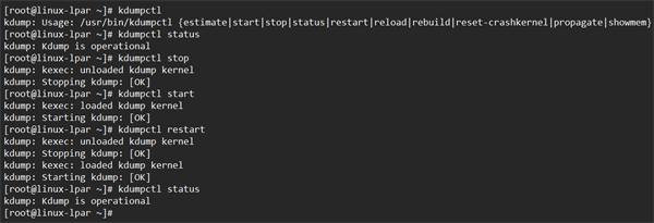 Linux kernel crash-dump mechanism ( KDUMP and FADUMP )