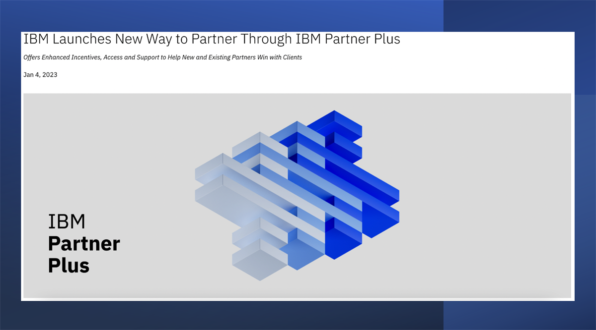IBM Launches New Way to Partner through IBM Partner Plus | Global ...
