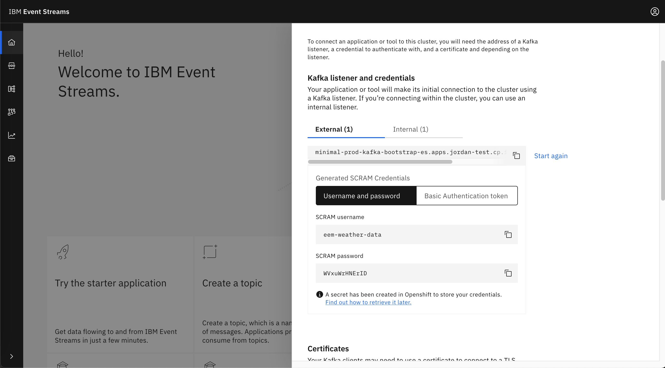 Using Sasl Scram Authentication And Authorization With Ibm Event Endpoint Management 5418