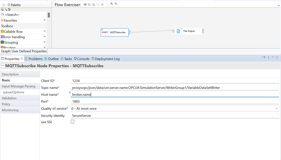 Using the IBM App Connect Enterprise MQTTSubscribe node to subscribe to ...