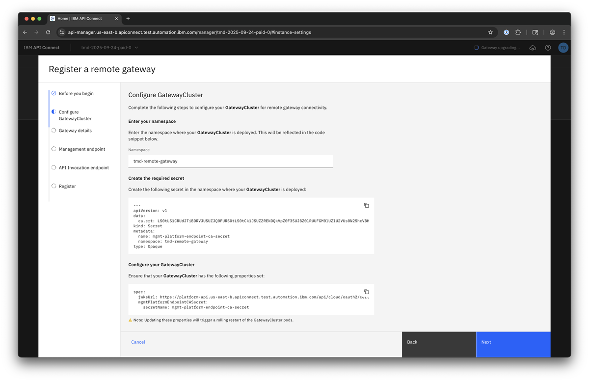 Introducing Remote Gateway Registration for API Connect Multi-Tenant ...