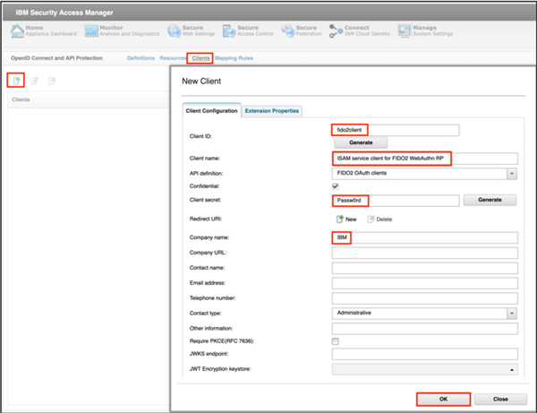 ISAM FIDO2 – Using the FIDO2 server endpoints (Part 4 of 4)