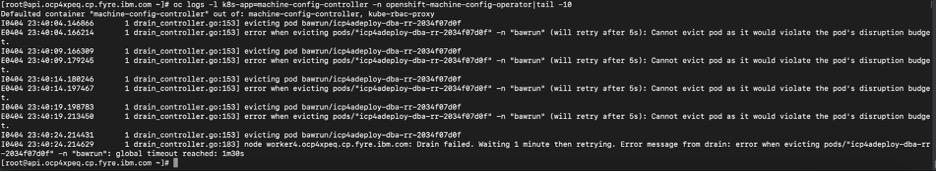Upgrade OCP with CP4BA: Best Practices