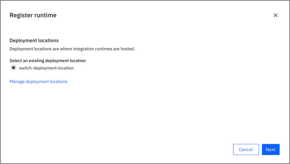 Managing and utilizing App Connect runtimes in IBM webMethods Hybrid ...