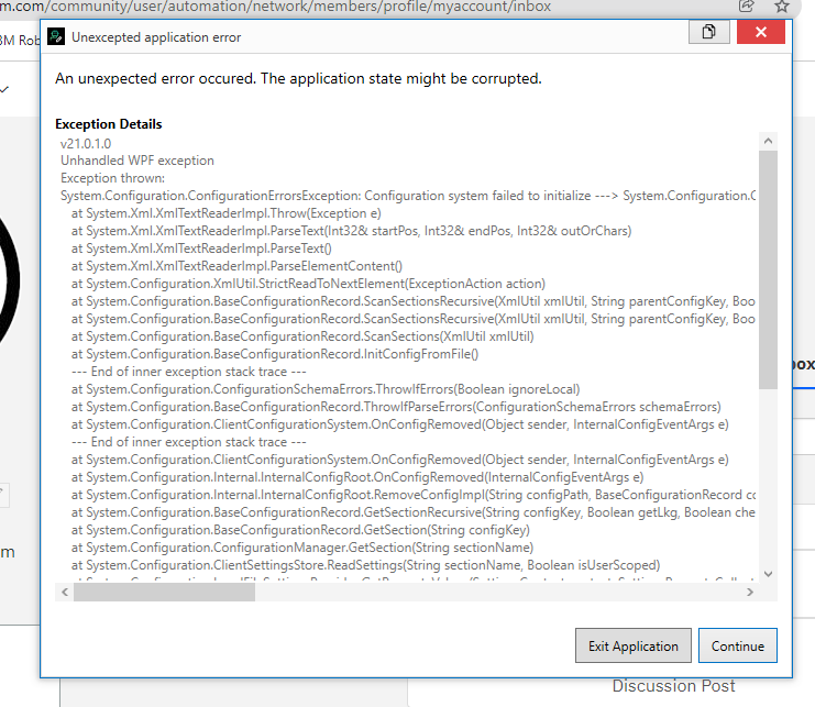 Error Launching IBM RPA Studio | Robotic Process Automation (RPA)