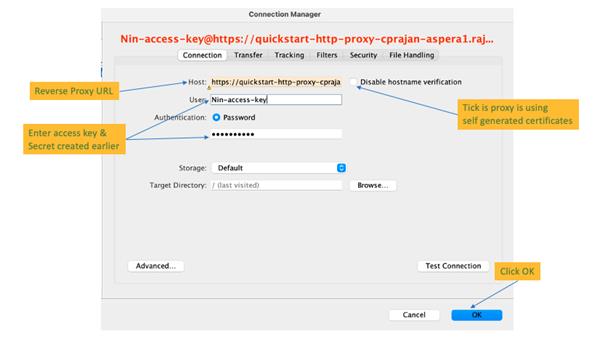 Setting up a Reverse Proxy for HSTS (in Virtual Machine)