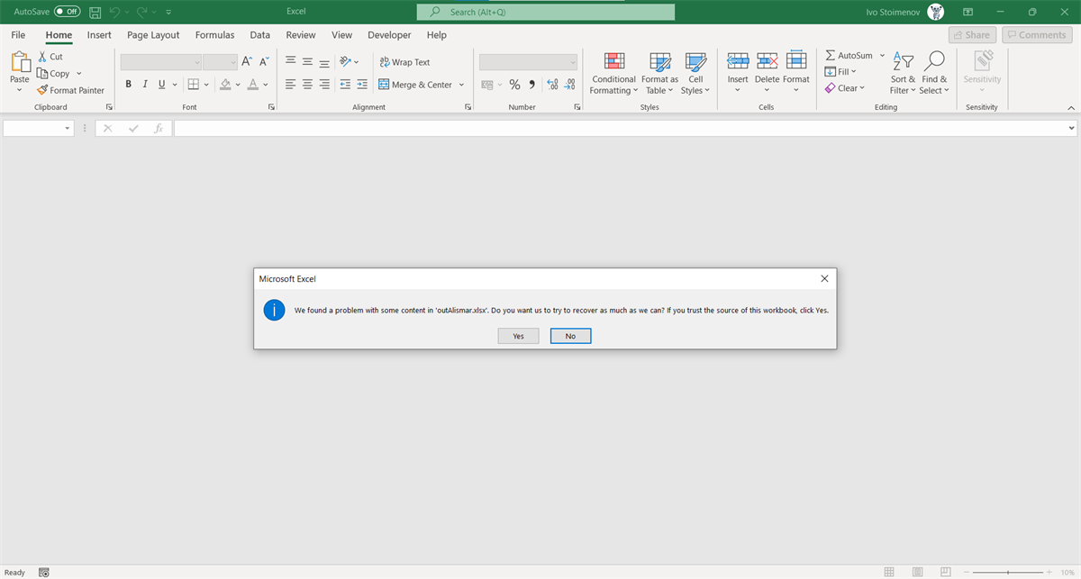 Excel formulas | Robotic Process Automation (RPA)