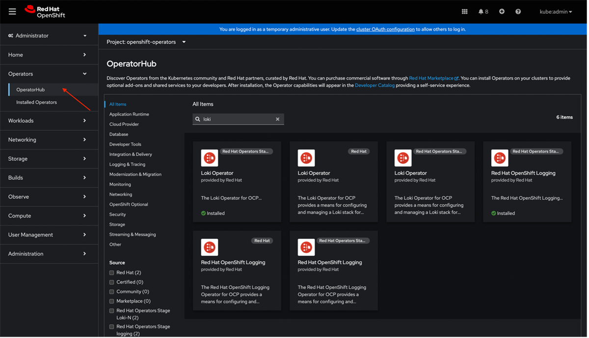 Transitioning to Loki for logging in Red Hat OpenShift (Version 6 and ...