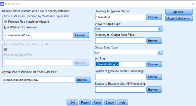 Batch Reporting and Processing with IBM SPSS Statistics