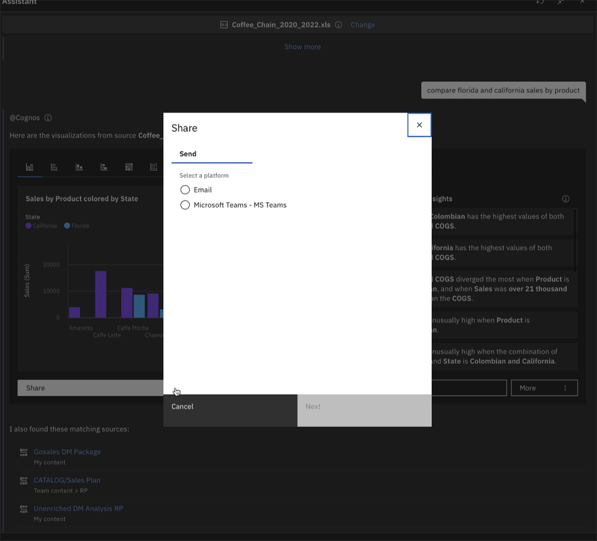 Cognos Analytics 12.0: Meet the new Cognos Analytics Assistant