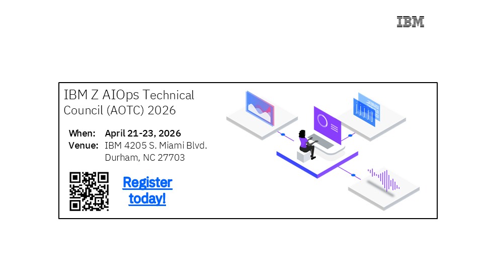 Register now for IBM Z AOTC 2026
