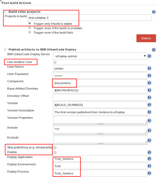 Jenkins integration with IBM UrbanCode Deploy