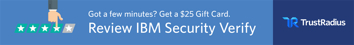 Share your feedback about IBM Security Verify