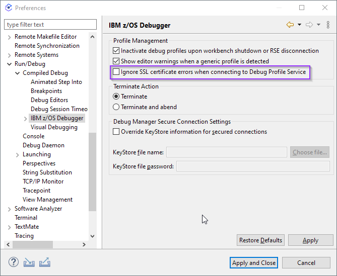 What's new in IBM z/OS Debugger 16.0