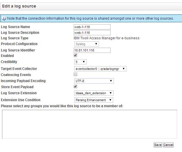 Introduction to QRadar Log Management for WebSEAL Administrators