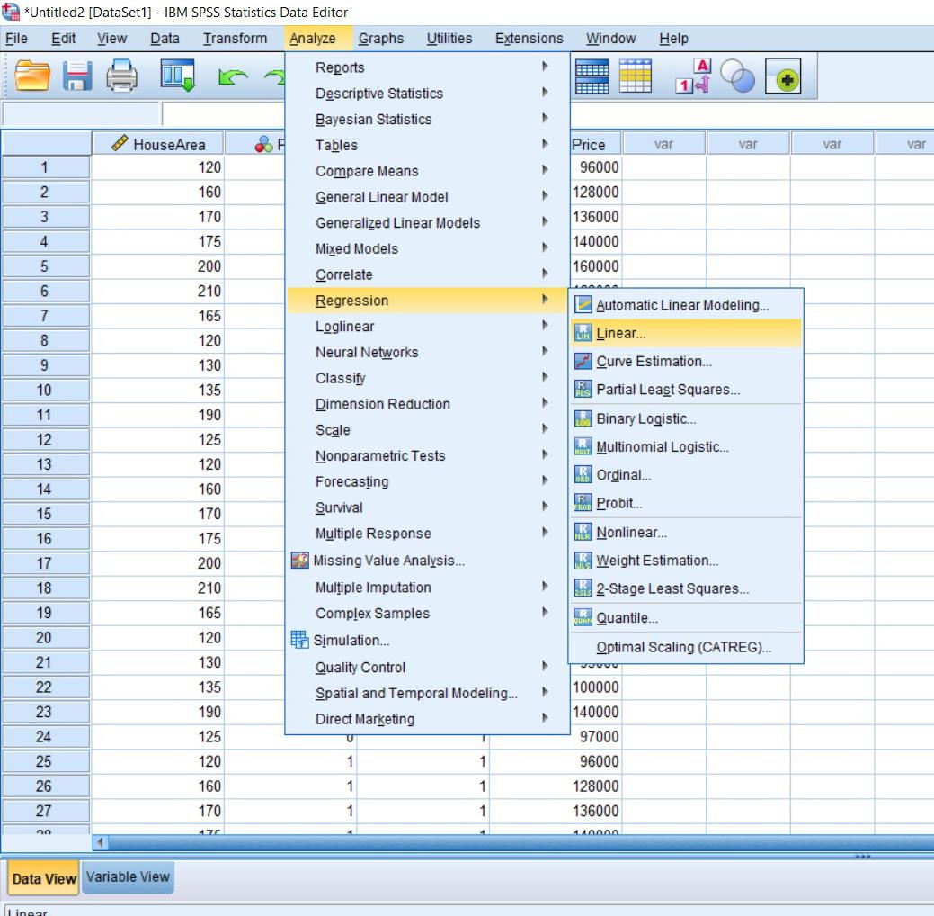 SPSS 26: How to choose additive, multiplicative, or hybrid regression? | SPSS Statistics