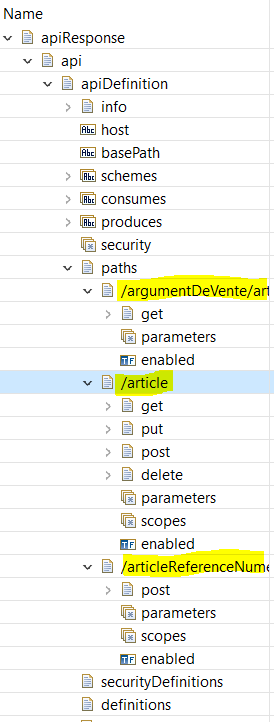 Extract information from document | webMethods