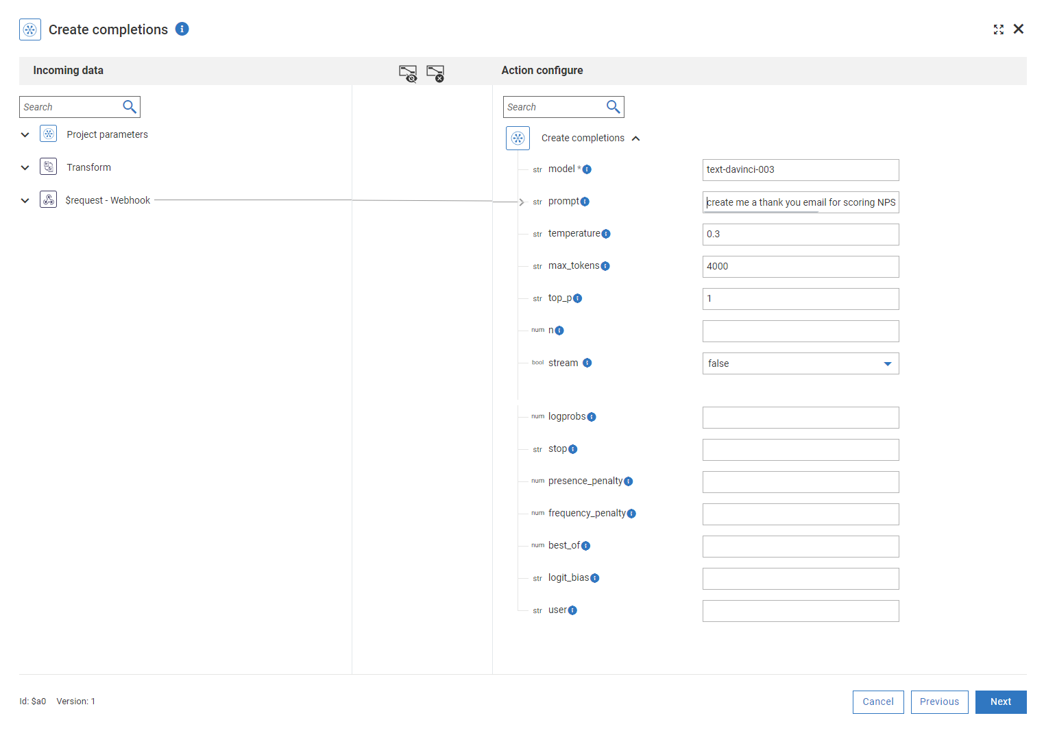 webMethods.io ChatGPT API Connector Available Now!
