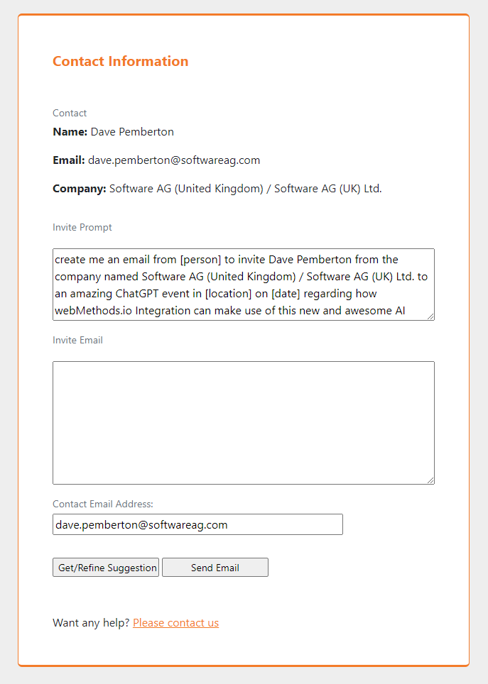 webMethods.io ChatGPT API Connector Available Now!