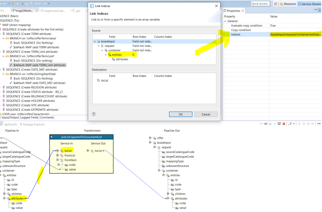 [ISC.0049.9027] Error at pub.list:appendToDocumentList - Transformers cannot loop ove | IBM ...