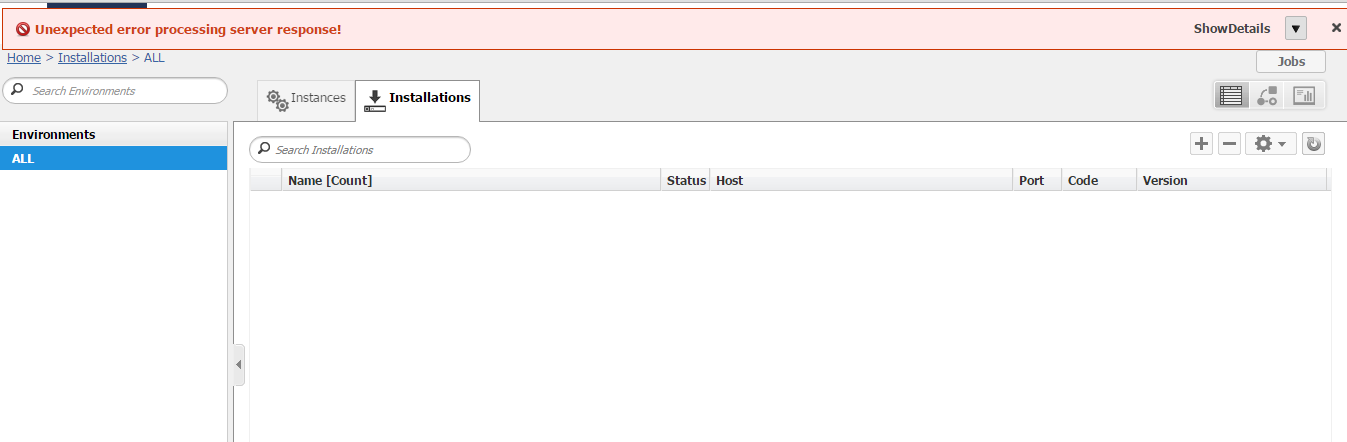 CCE cache is missing | webMethods