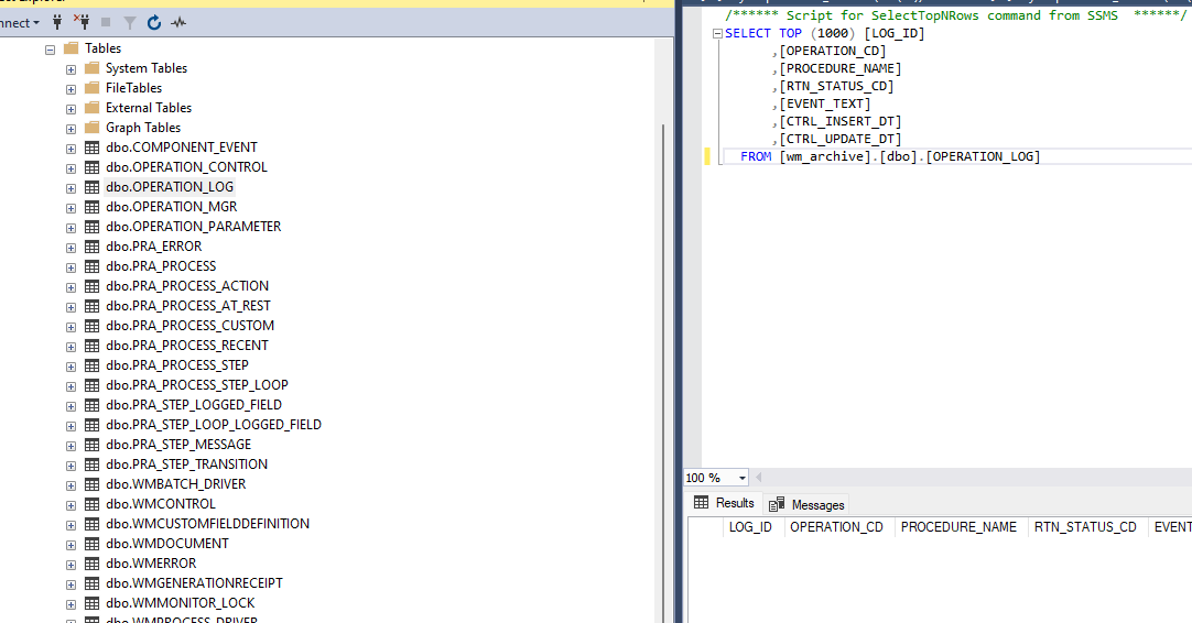 Process instances no longer show on MWS after triggering Process Archive | IBM webMethods Hybrid ...
