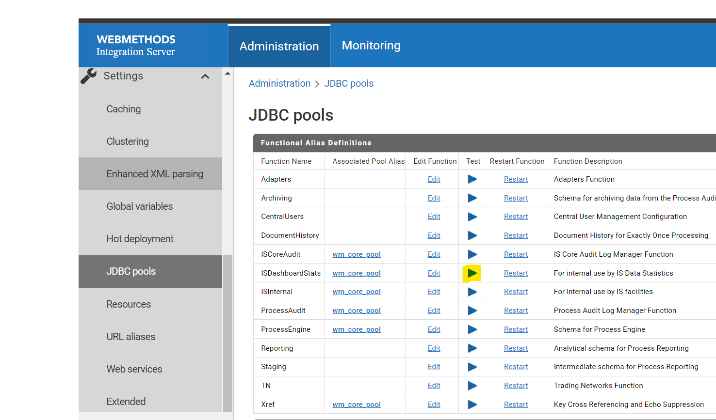 Error in server.log when IS starting | IBM webMethods Hybrid Integration