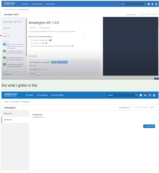 Upload AsyncAPI as a custom asset type | IBM webMethods Hybrid Integration