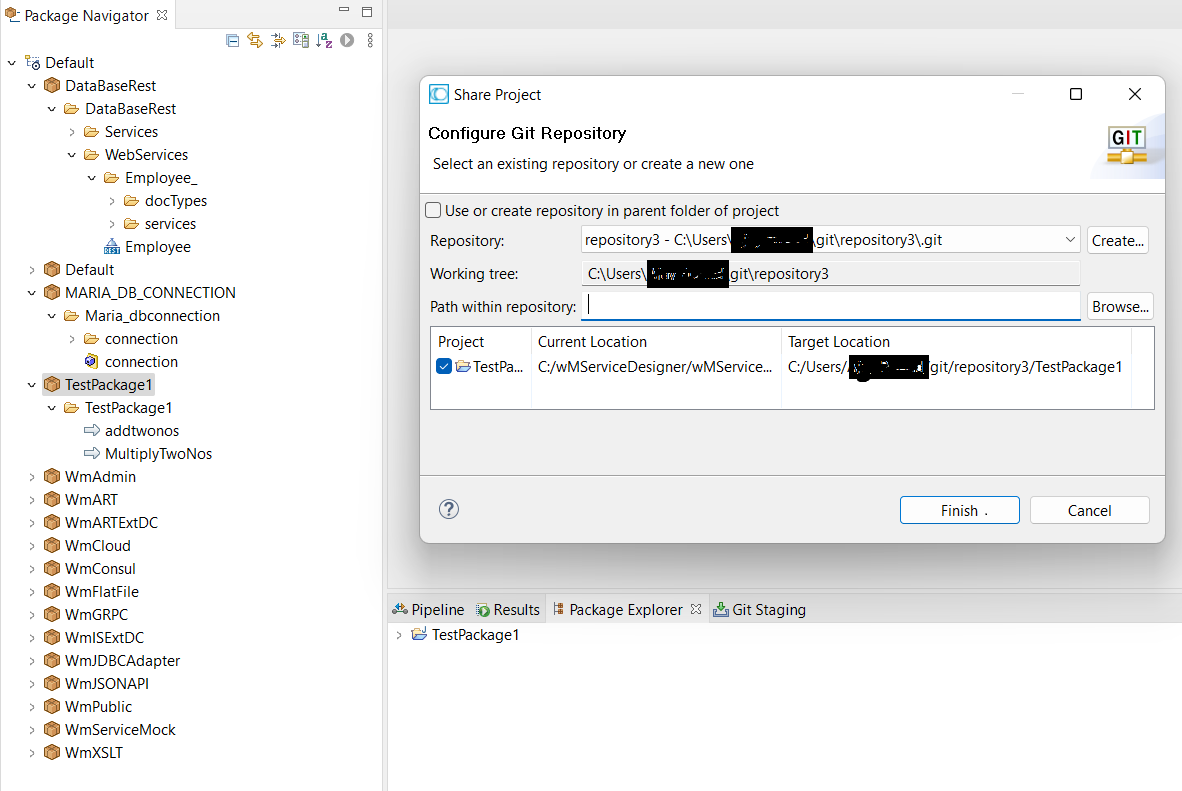 Git integration with software ag | IBM webMethods Hybrid Integration