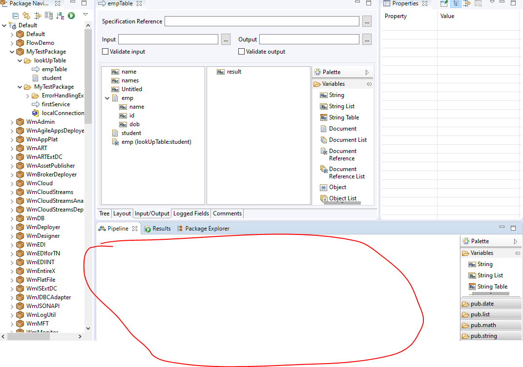 WM10.5 Designer Pipeline modifier missing | IBM webMethods Hybrid Integration