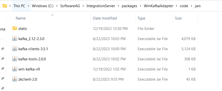 Apache Kafka Error | IBM webMethods Hybrid Integration