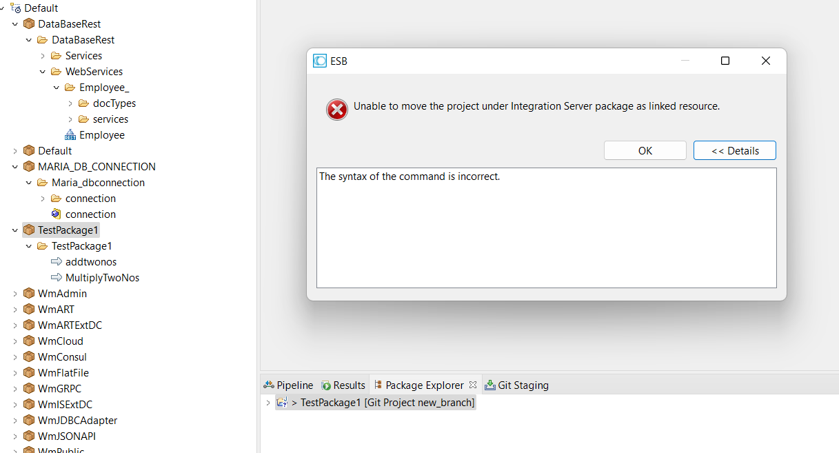 Git integration with software ag | IBM webMethods Hybrid Integration