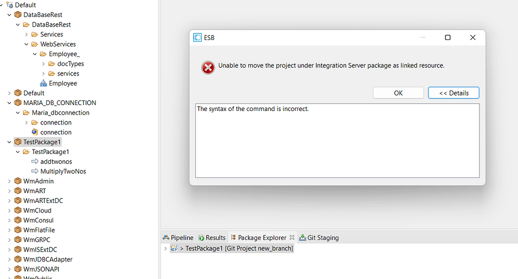 Git integration with software ag | IBM webMethods Hybrid Integration