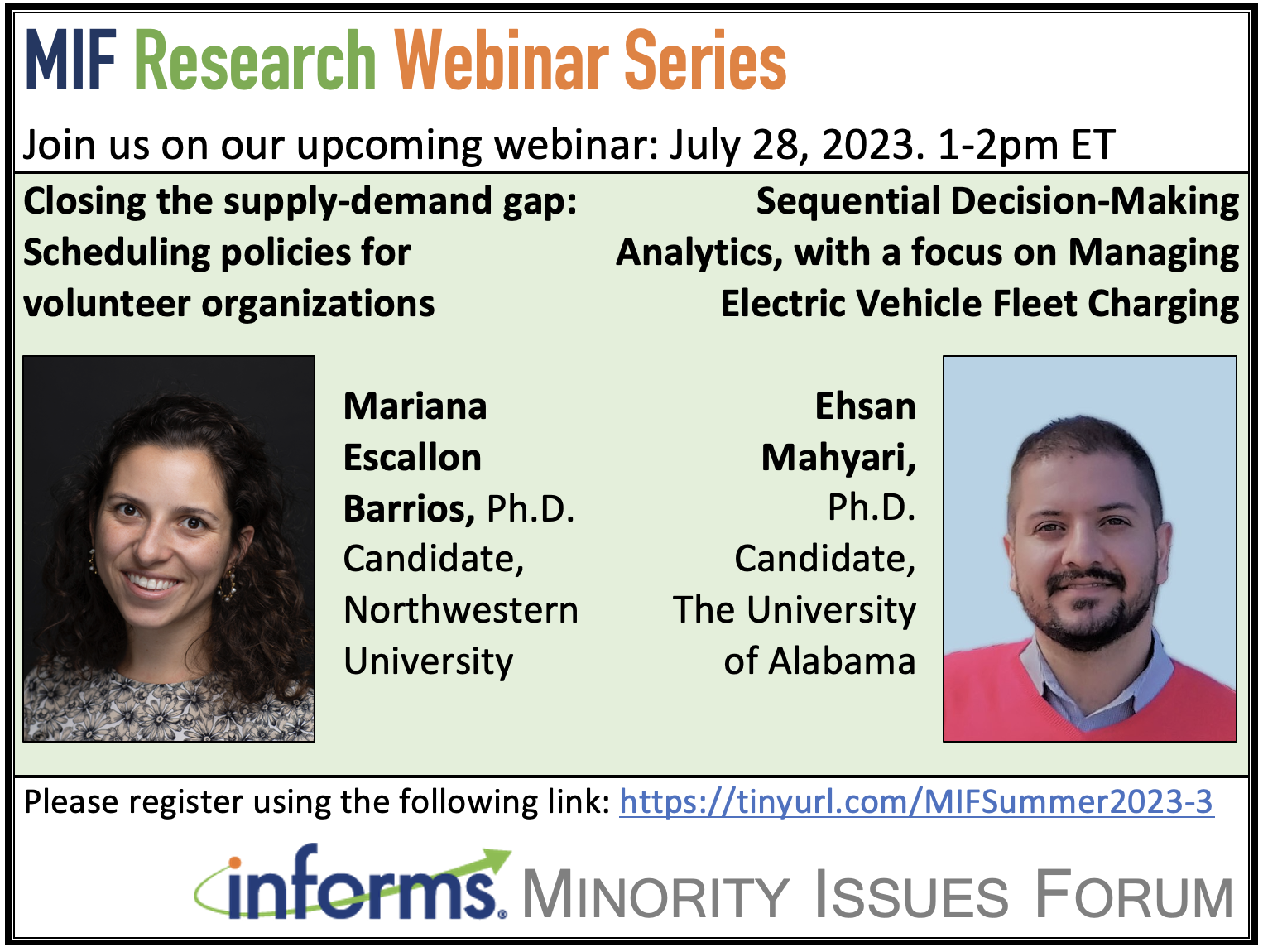 On July 28th: Third research webinar of the MIF 2023 Summer Series ...