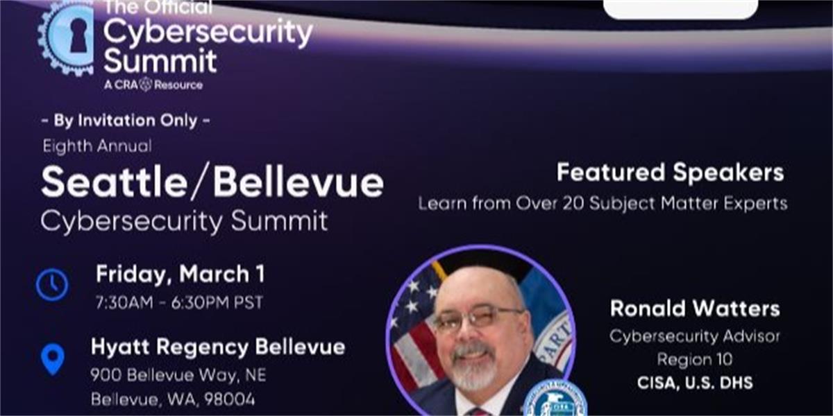 Cybersecurity Summit - Seattle/Bellevue - Puget Sound Chapter