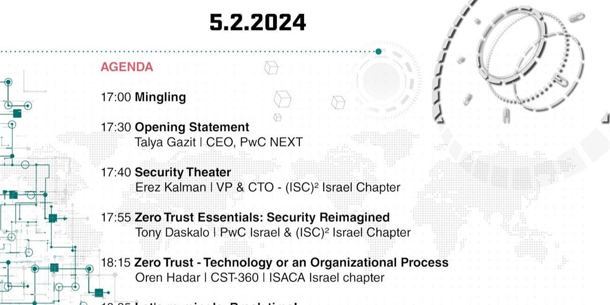 ZERO TRUST Summit - Israel Chapter