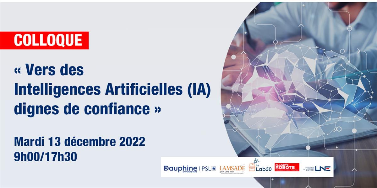 Vers une Intelligence Artificielle, digne de confiance - Paris Chapter