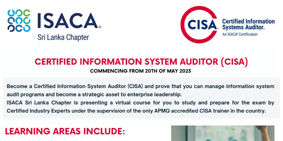 CISA Review Classes | May, 2023 Intake - Engage