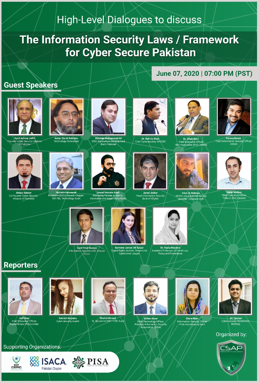 The Information Security Laws / Framework for Cyber Secure Pakistan ...